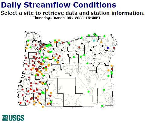 Oregon River Levels – Central Oregon Informed Angler