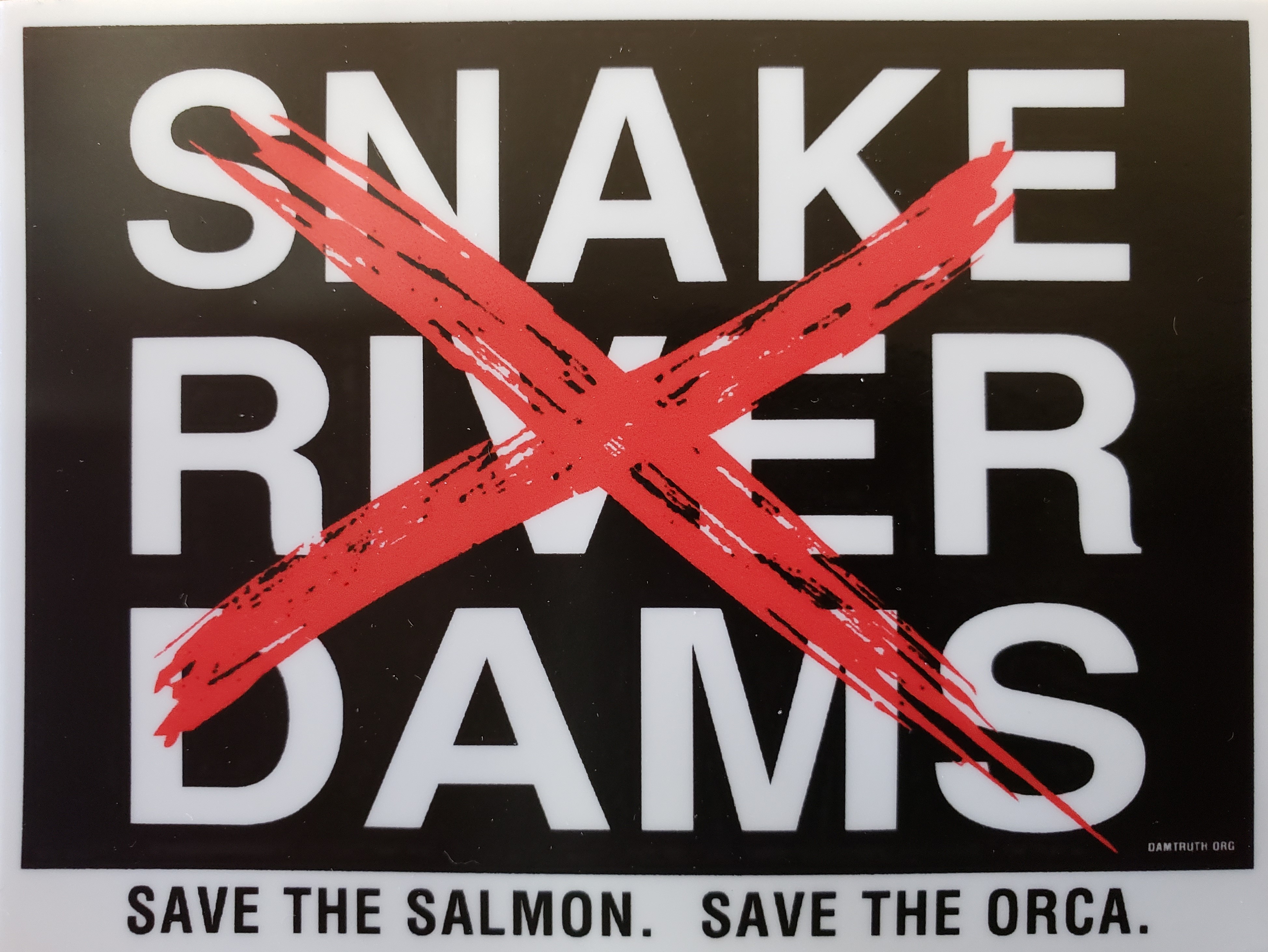 Snake River Dams Sticker – Central Oregon Informed Angler